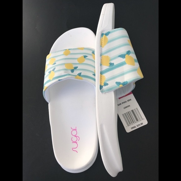 Sugar | Shoes | Sugar Women Lemon Slide Sandals | Poshmark